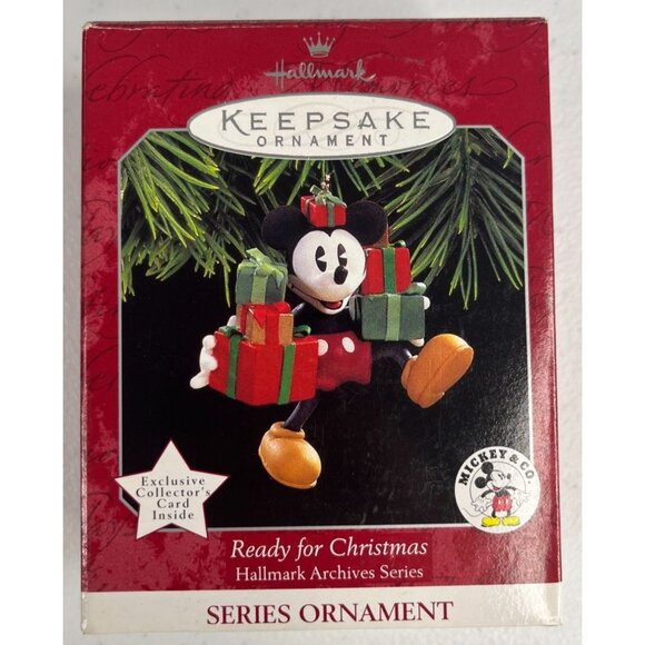 Hallmark | Holiday | Hallmark Mickey Mouse 998 Disney Ready For ...